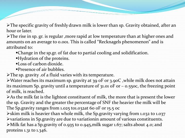 PPT - Properties of Milk PowerPoint Presentation - ID:2145831
