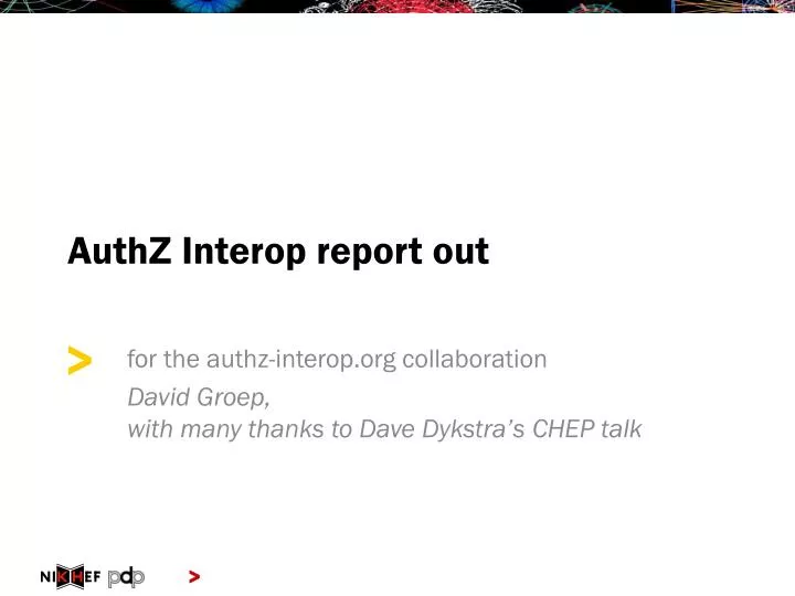 PRESENTATION D INTEROPS