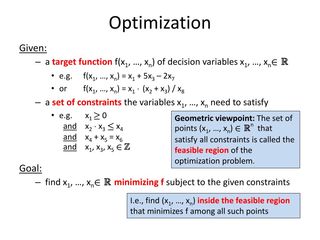 Ppt Optimization Powerpoint Presentation Free Download Id 2146512