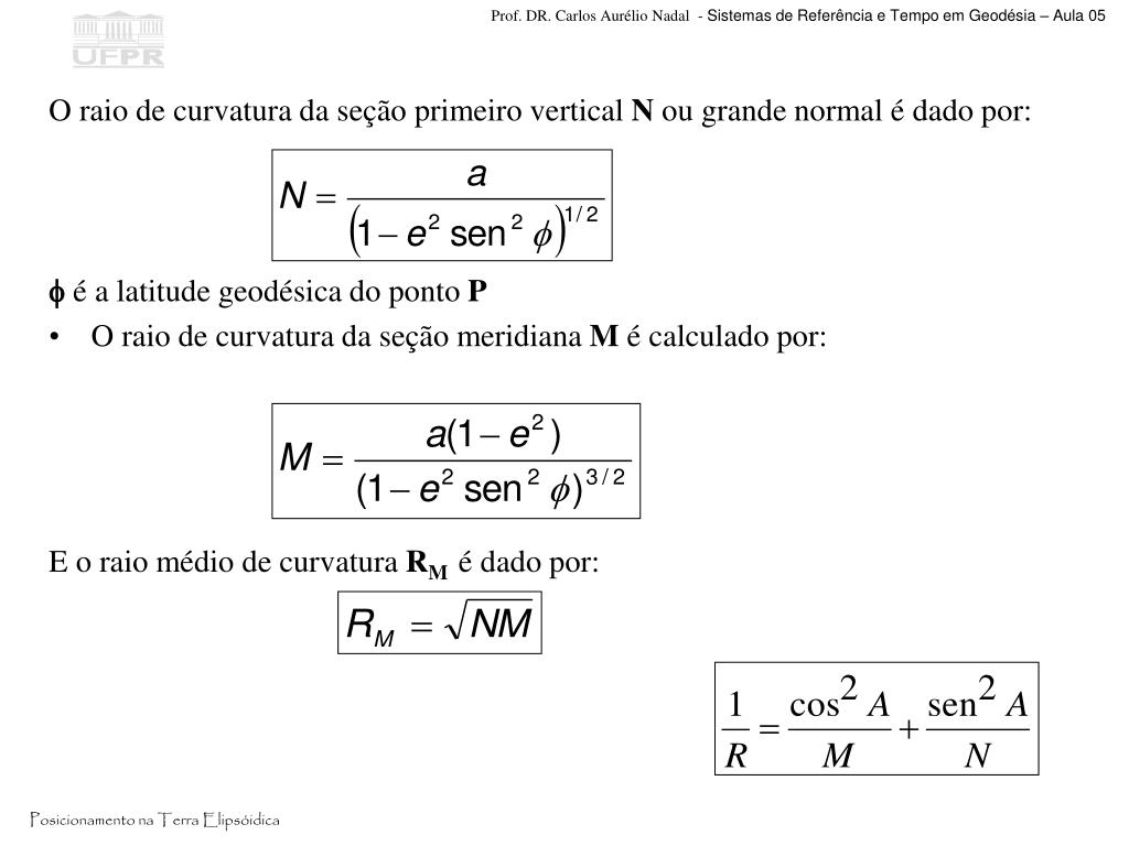 PPT - Na cartografia utiliza-se como modelo matemático para a forma da ...