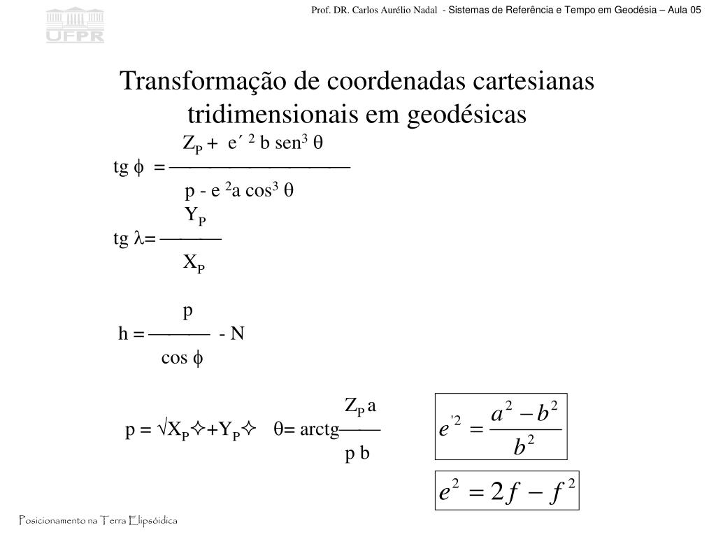 PPT - Na cartografia utiliza-se como modelo matemático para a forma da ...