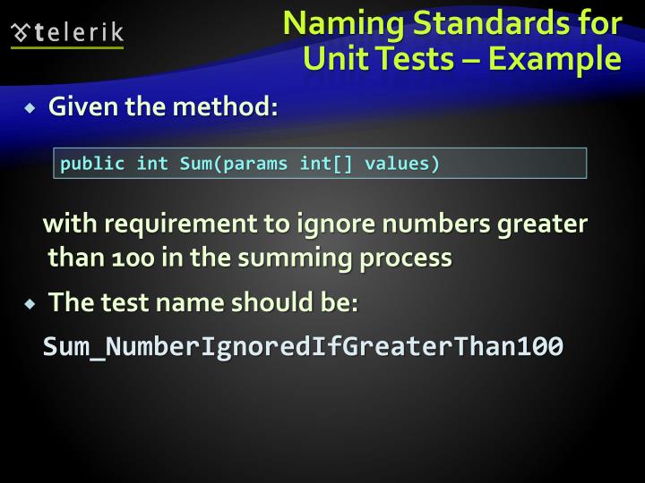 PPT - Unit Testing with Visual Studio Team Test PowerPoint Presentation ...