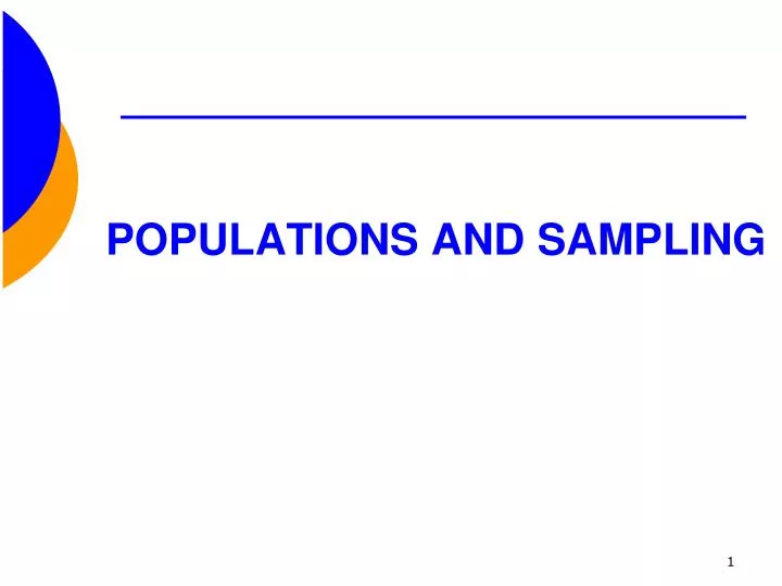 Ppt Populations And Sampling Powerpoint Presentation Free Download
