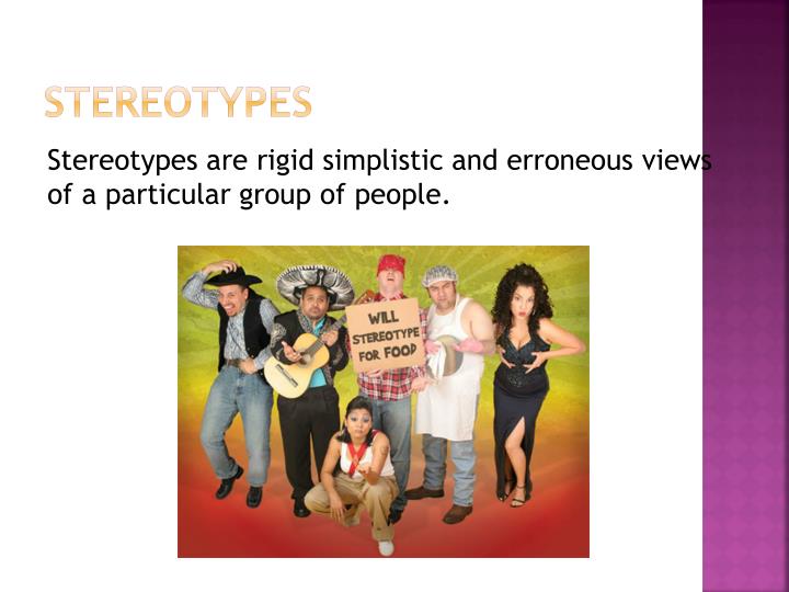 PPT - Stereotypes and Generalizations PowerPoint Presentation - ID:2147644