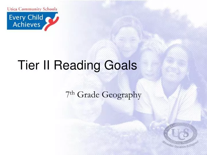 PPT - Tier II Reading Goals PowerPoint Presentation, free download - ID ...