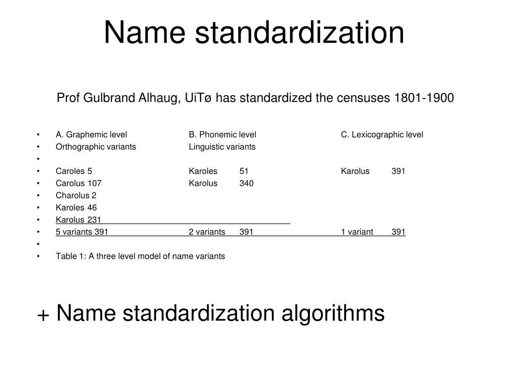 PPT - Historical population register 1801-1964 PowerPoint Presentation ...