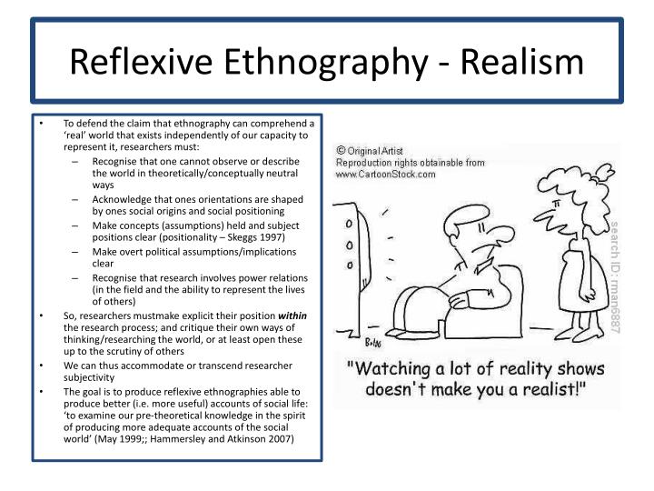 PPT - Ethnography: theory and reflexive ethnography PowerPoint ...
