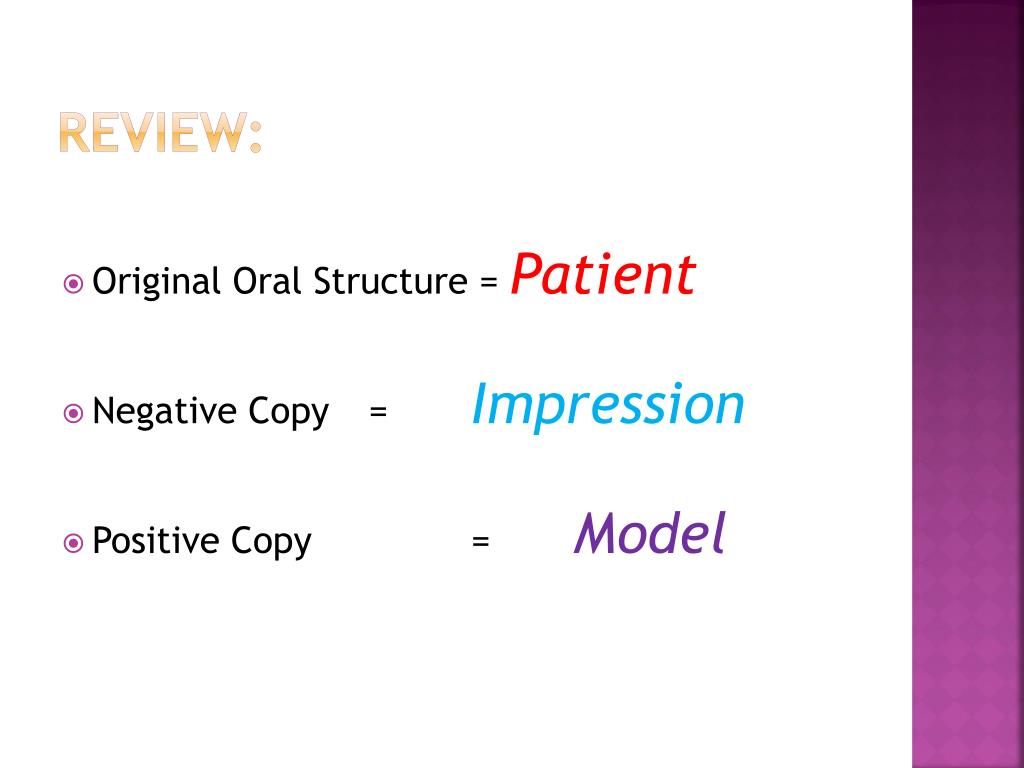 PPT - Dental Impressions PowerPoint Presentation, free download - ID ...