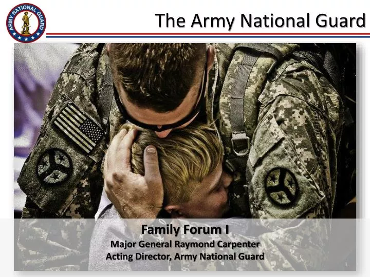PPT - The Army National Guard PowerPoint Presentation, free download ...