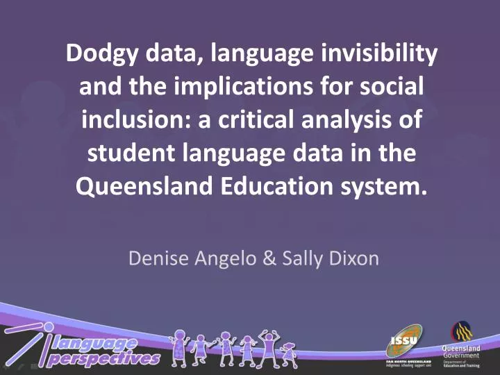 PPT - Denise Angelo & Sally Dixon PowerPoint Presentation, free ...