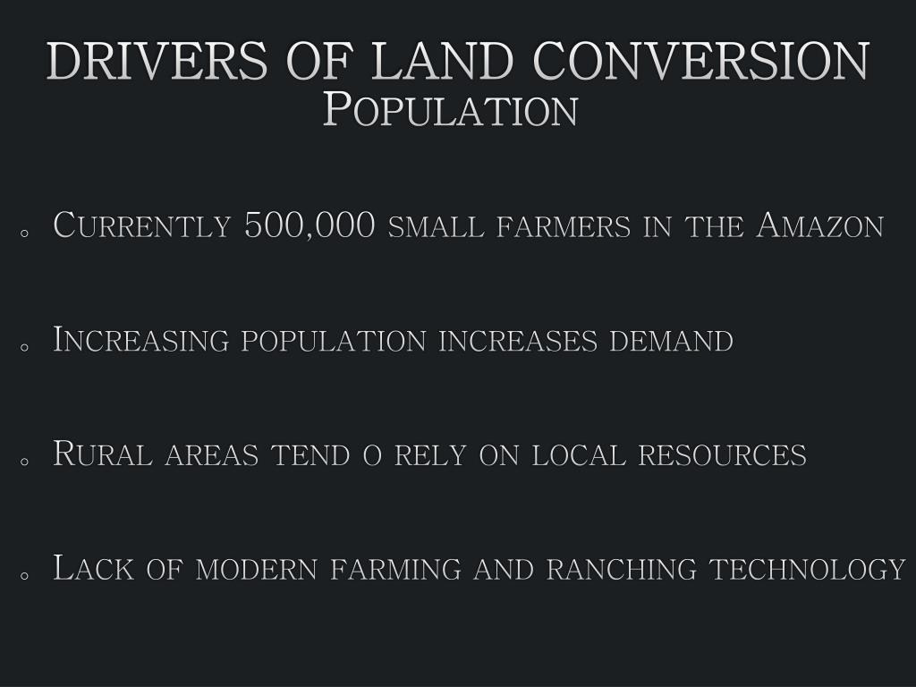 PPT - Forestry and Agriculture in Brazilian Rainforests PowerPoint ...