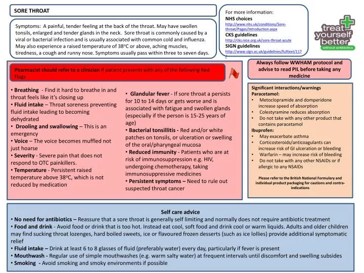 PPT - For more information: NHS choices PowerPoint Presentation, free ...