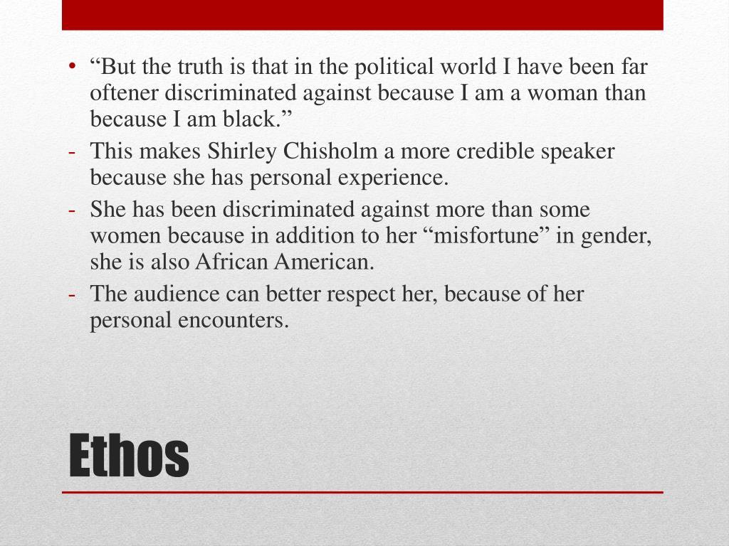 PPT - Equal Rights for Women Shirley Chisholm PowerPoint Presentation ...