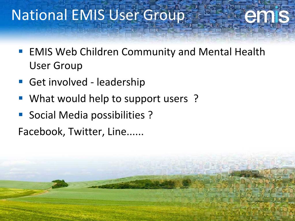 PPT - Clinical Leadership EMIS Web- for Children Community and Mental ...
