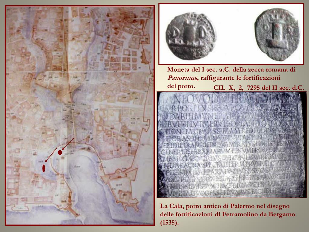 PPT - La Cala, porto antico di Panormos (Palermo). PowerPoint ...