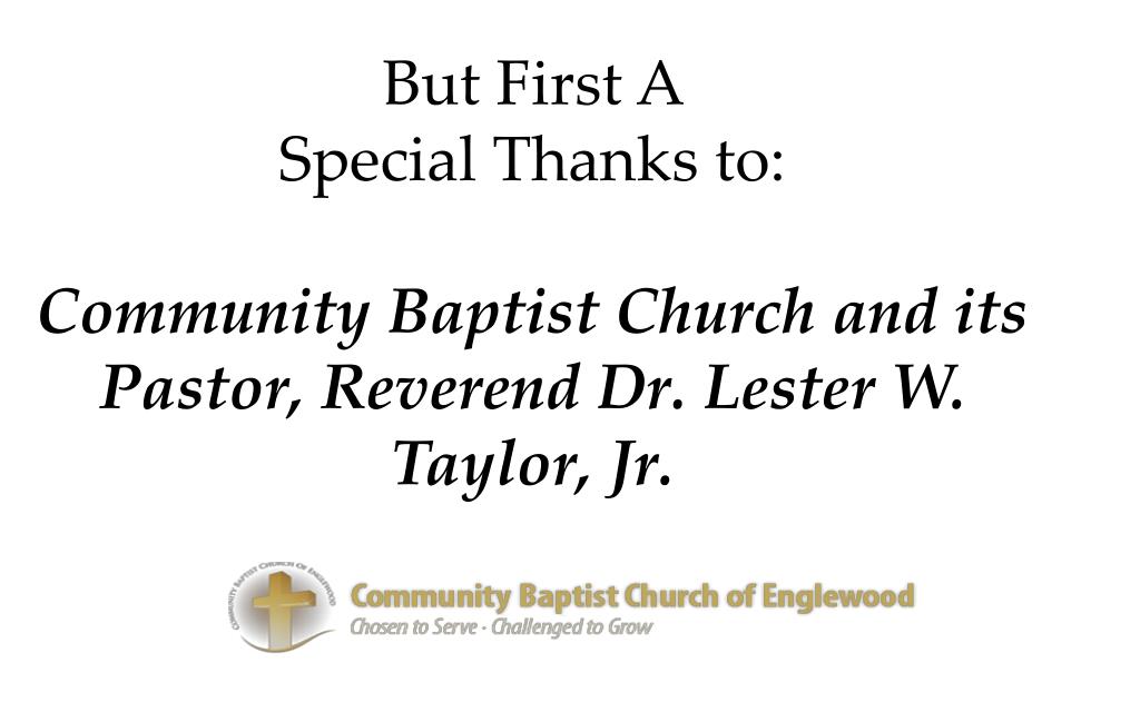 PPT - Englewood's Youth Programs Vision - Town Hall Meeting with Mayor ...