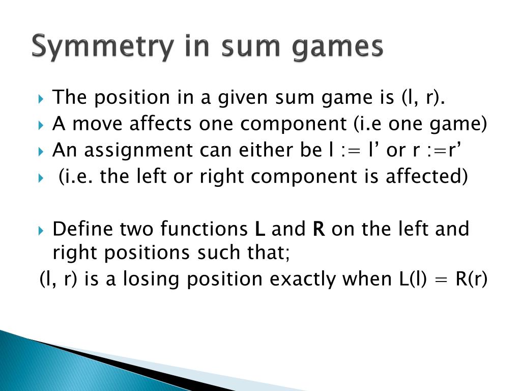 PPT - Sum Games - The MEX Function PowerPoint Presentation, free ... PPT - Sum Games - The MEX Function PowerPoint Presentation, free ...