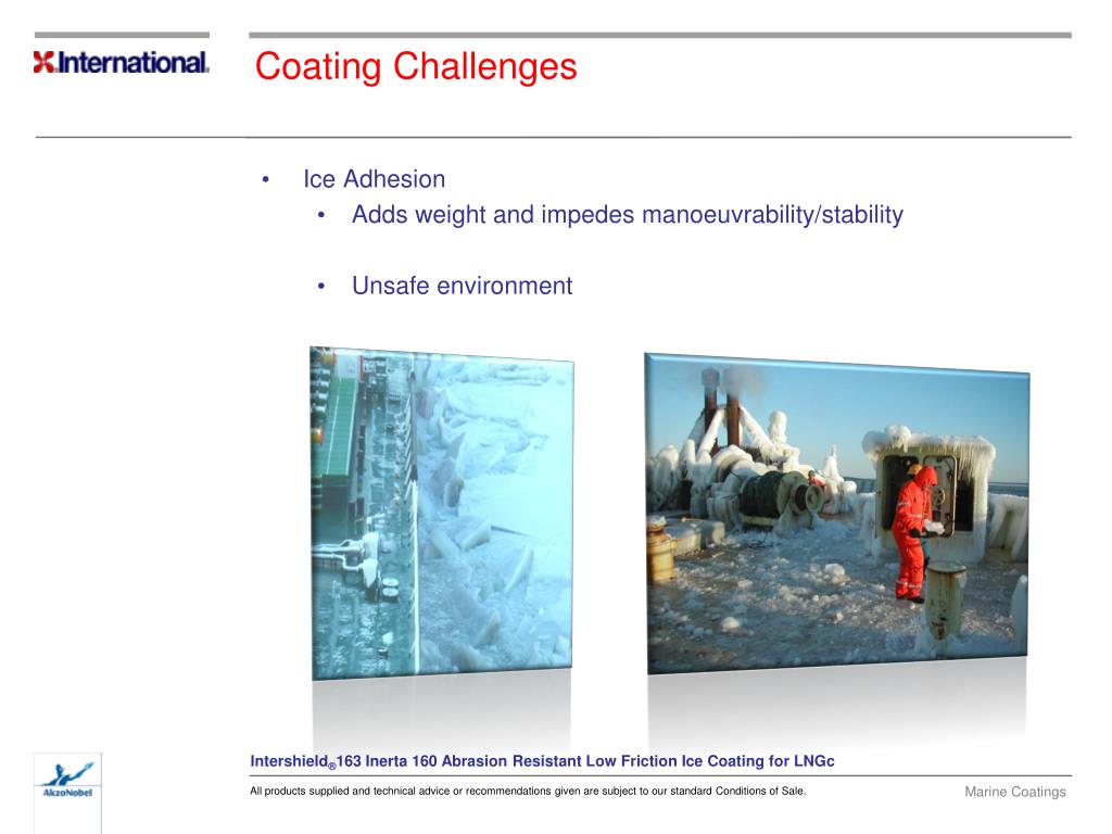 PPT - Intershield ® 163 Inerta 160 Abrasion Resistant Low Friction Ice ...