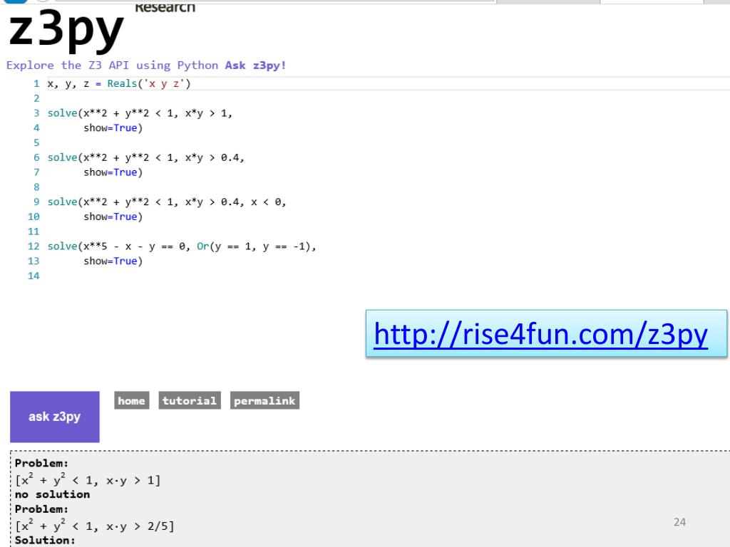 PPT - Nikolaj Bjørner Senior Researcher Microsoft Research PowerPoint ...