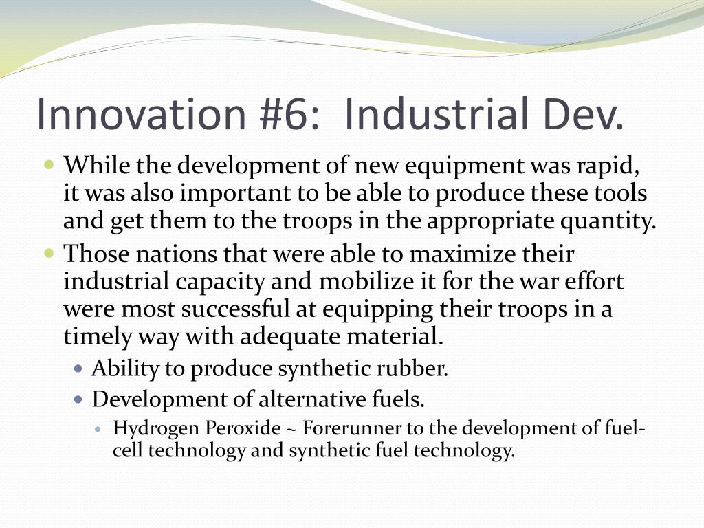 PPT - New Advances in Warfare: World War II PowerPoint Presentation ...