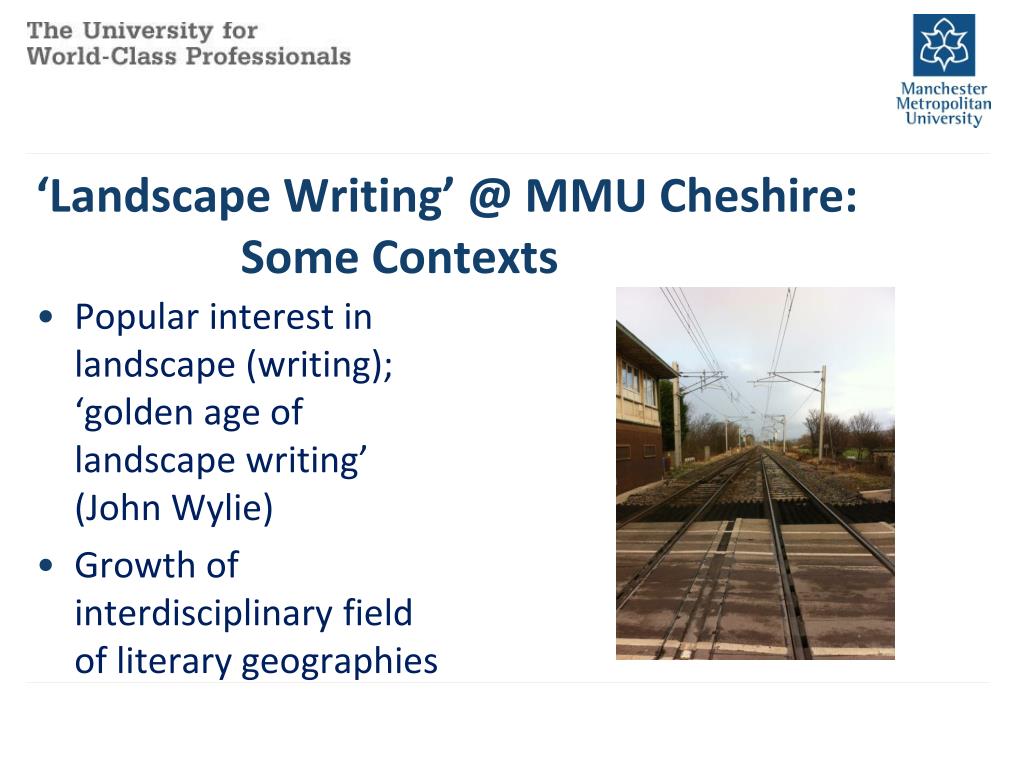 PPT - Teaching Landscape Writing: Interdisciplinary Approaches ...