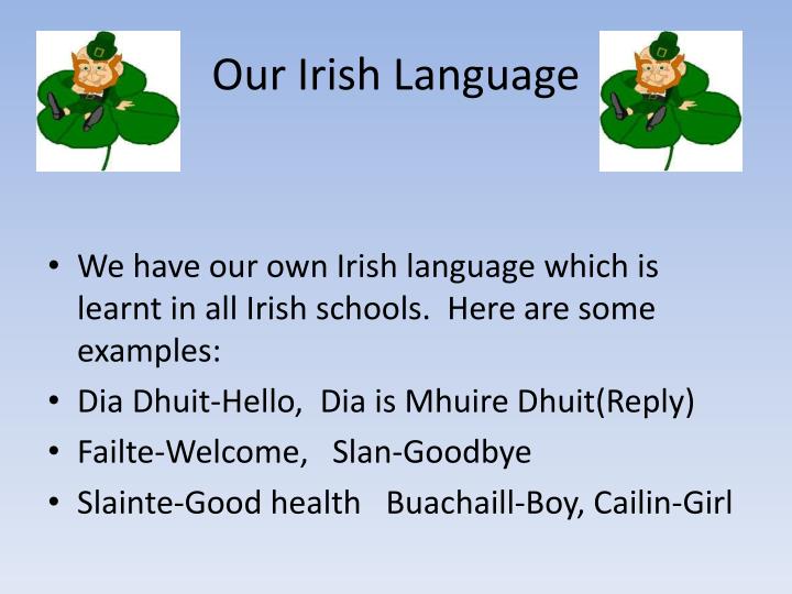 PPT - Irish Culture PowerPoint Presentation - ID:2154677