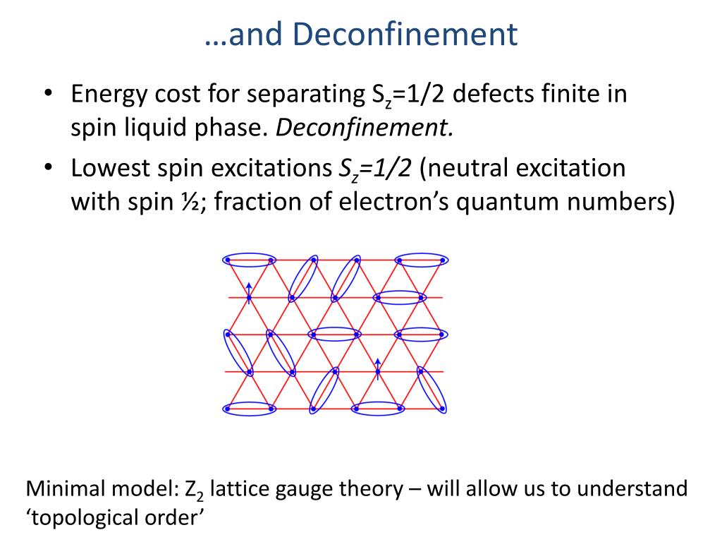 PPT - Frustrated Magnetism, Quantum spin liquids and gauge theories ...