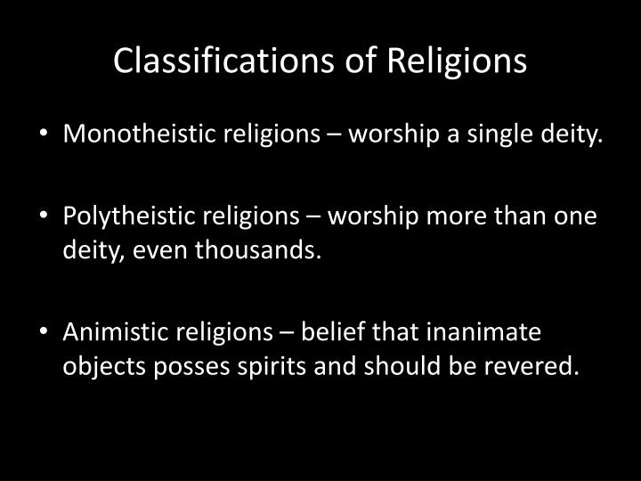 PPT - Where did the Major Religions of the World Originate, and How do ...