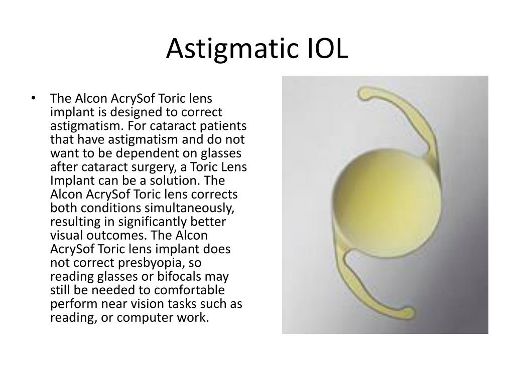 Ppt Cataract Surgery And Premium Iols Powerpoint Presentation Free