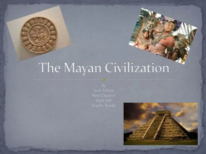 PPT - The Mayan Civilization PowerPoint Presentation, free download ...