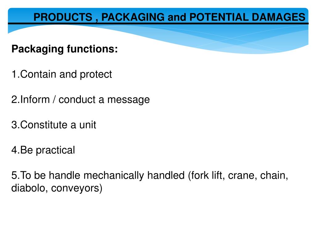 PPT - Ontario International Transport and logistics Chapter 10 ...