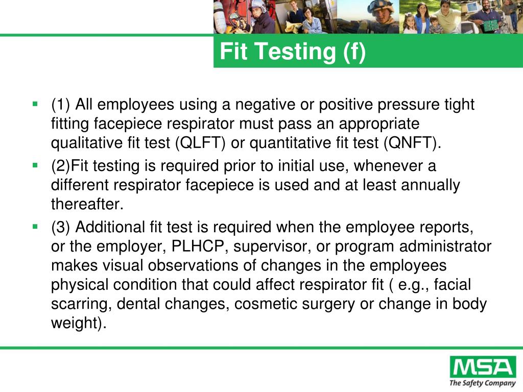 PPT - Major Requirements of OSHA Respiratory Protection Standard 29 CFR ...