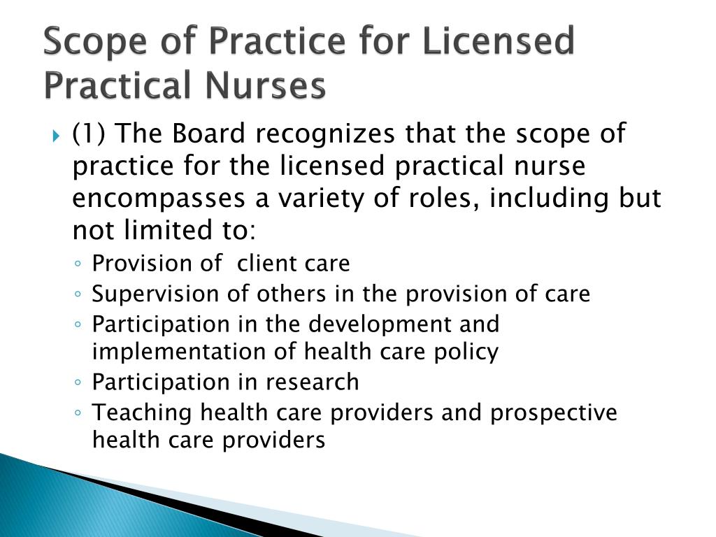 Lpn Scope Of Practice Lpn Scope Of Practice
