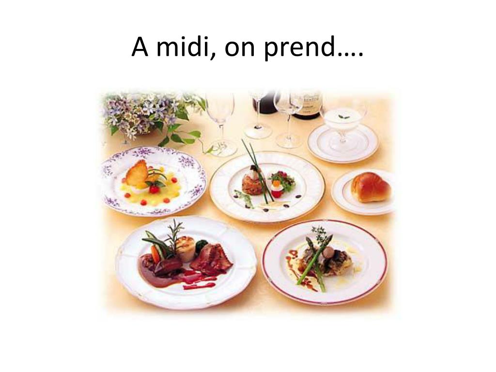 PPT - Un repas à la française Vocab practice: Les repas PowerPoint ...