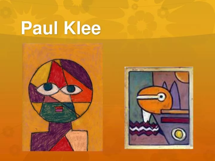PPT - Paul Klee PowerPoint Presentation, free download - ID:2157660