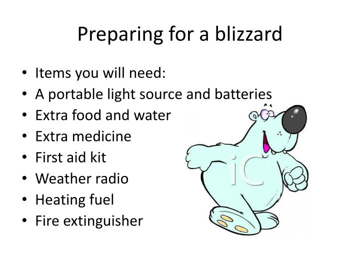 PPT - BLIZZARD PowerPoint Presentation - ID:2157776