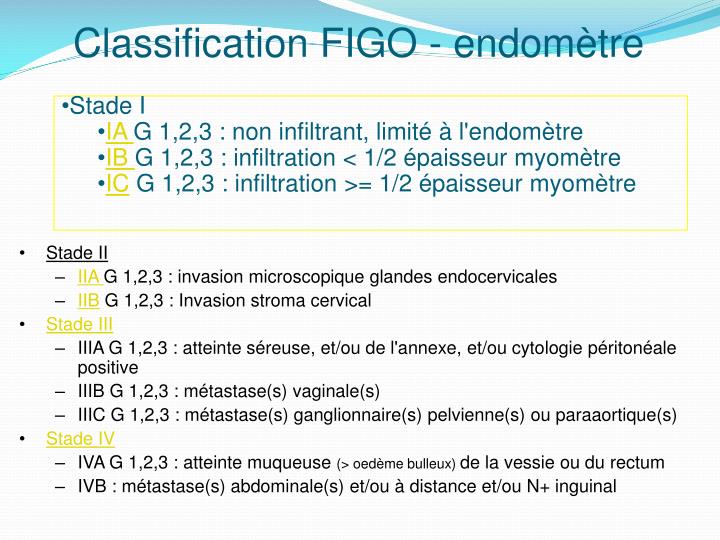 PPT - Cancer de l’endomètre : PowerPoint Presentation - ID:2157998