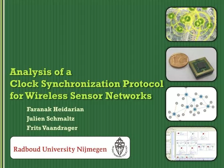 Ppt Analysis Of A Clock Synchronization Protocol For Wireless Sensor