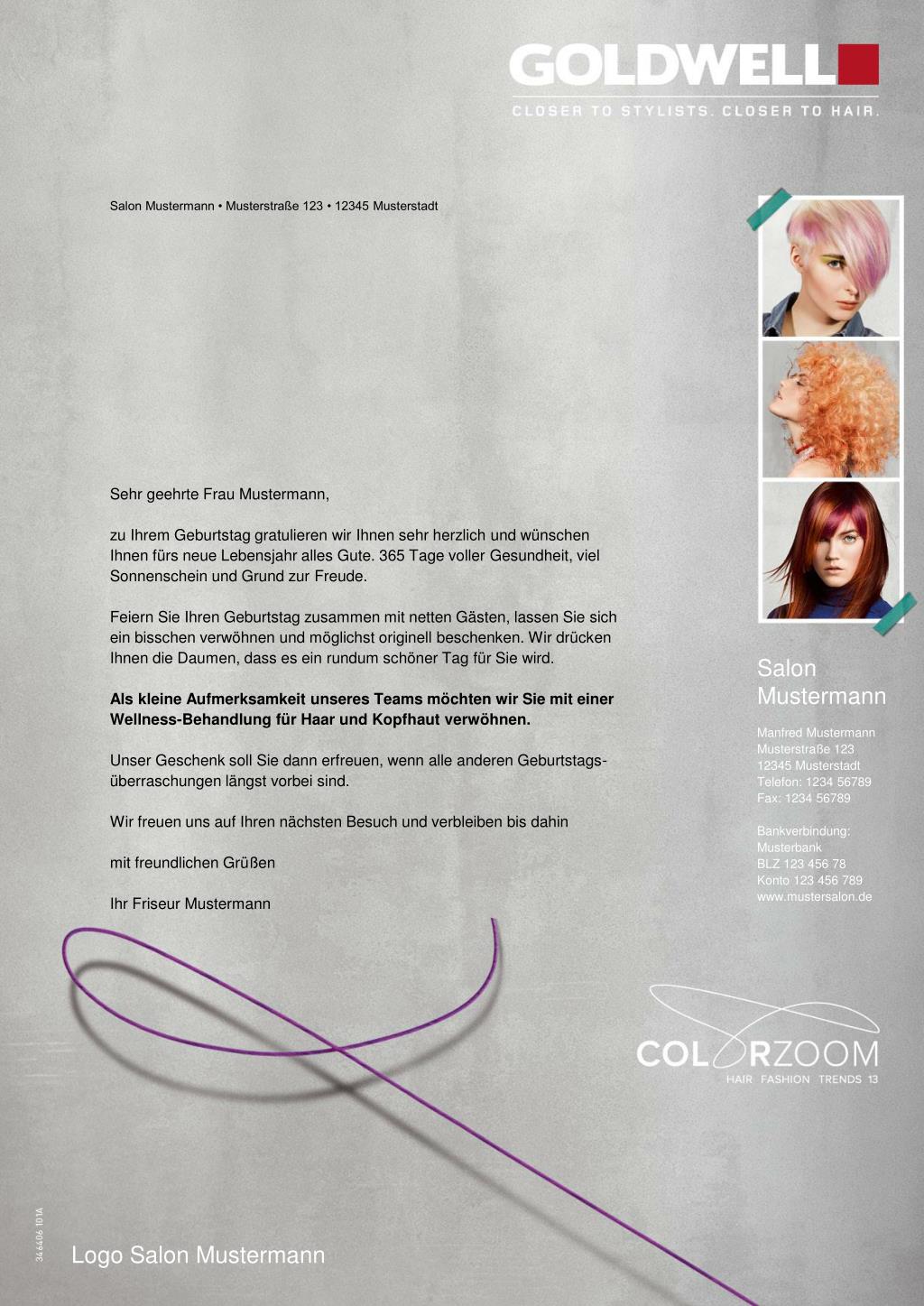 PPT - Salon Mustermann • Musterstraße 123 • 12345 Musterstadt ...