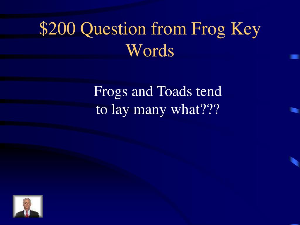 PPT - Frog and Butterfly Trivia Challenge PowerPoint Presentation, free ...