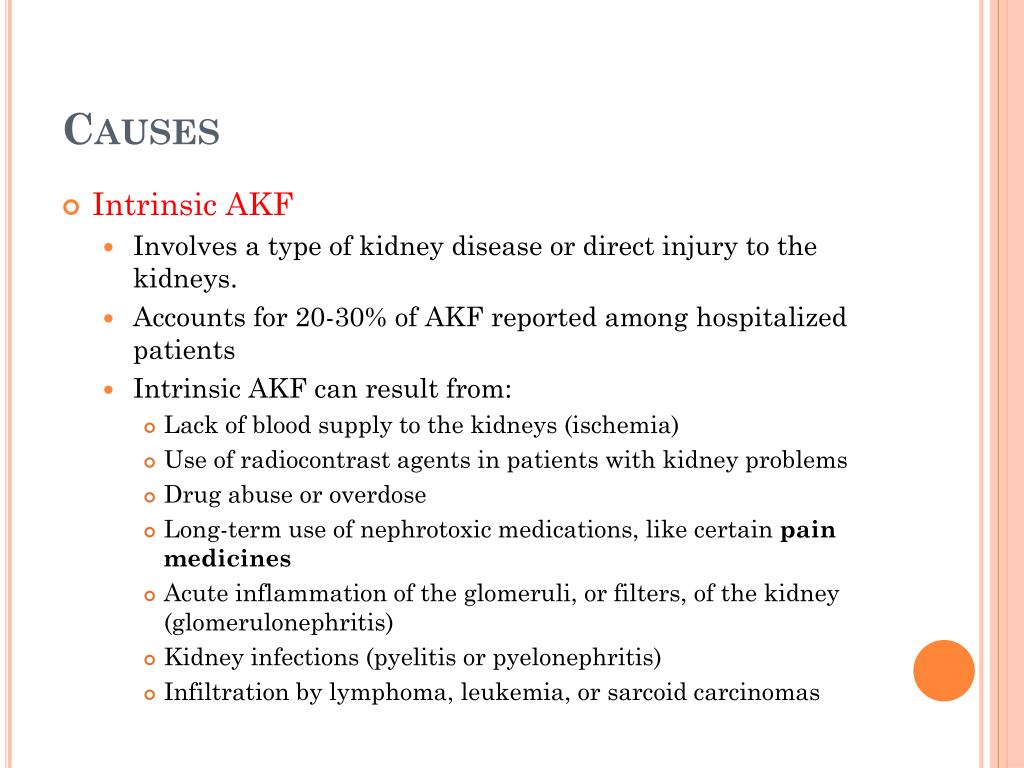 PPT - Acute Renal Failure/Acute Kidney Injury PowerPoint Presentation ...