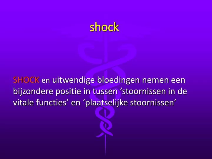 PPT - shock PowerPoint Presentation, free download - ID:2159478