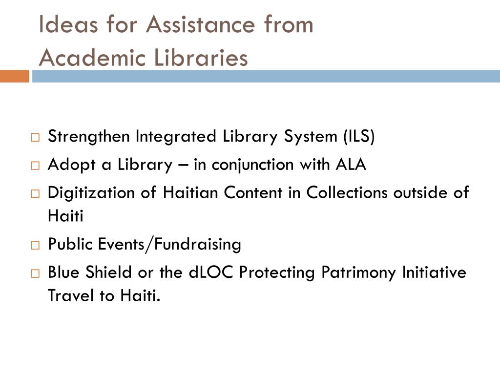 PPT - Digital Library of the Caribbean Protecting Haitian Patrimony ...