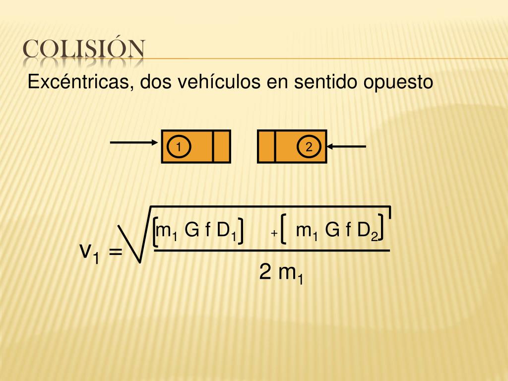 PPT - CÁLCULO DE LA VELOCIDAD EN ACCIDENTES DE TRÁNSITO PowerPoint ...