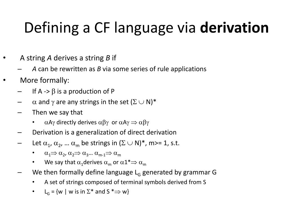 PPT - ELABORAZIONE DEL LINGUAGGIO NATURALE PowerPoint Presentation ...