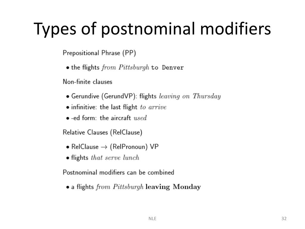 PPT - ELABORAZIONE DEL LINGUAGGIO NATURALE PowerPoint Presentation ...