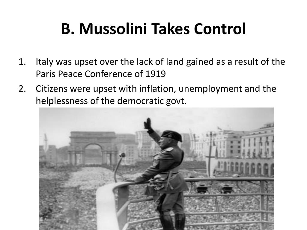 PPT - Ch . 15 sec 3 Fascism Rises in Europe I. Fascism’s Rise in Italy ...