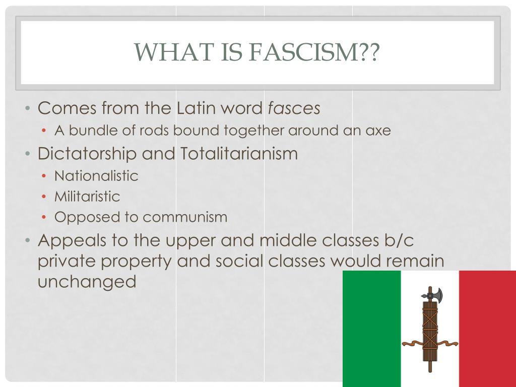 PPT - Fascist Dictatorships in Italy and Germany PowerPoint ...