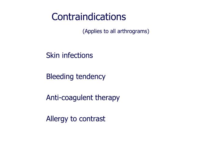PPT - What is contrast arthrography? PowerPoint Presentation - ID:2161648