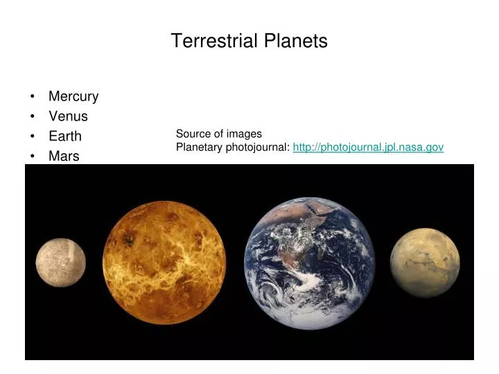 PPT - Terrestrial Planets PowerPoint Presentation, free download - ID ...